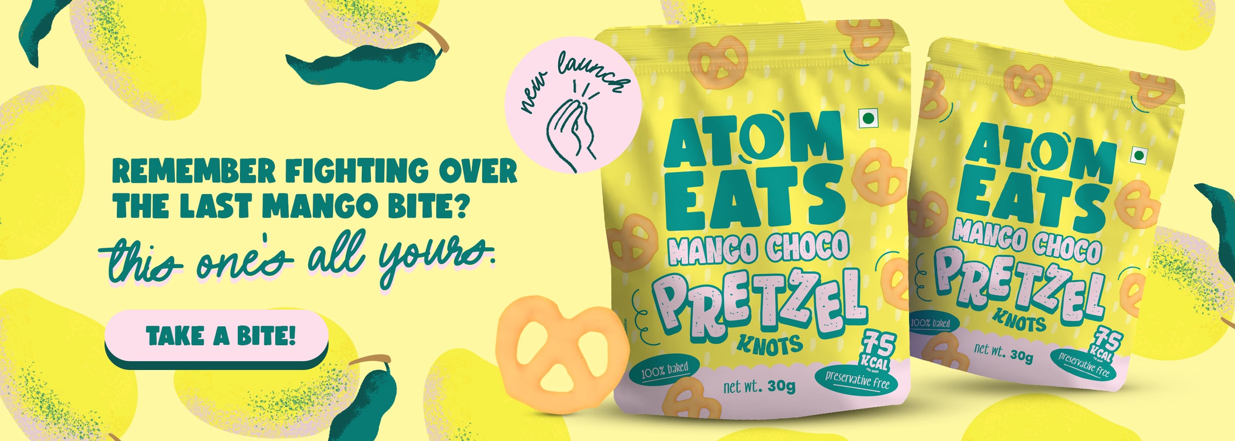 Atom Eats - life is too short for boring snacks!
